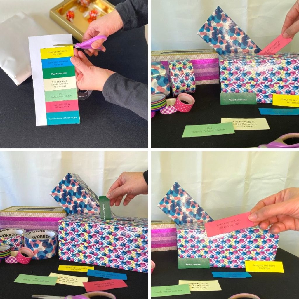 Pass the Parcel with a Twist - White Bow Gift Registry